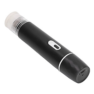 Electric Air Pump Vacuum Seal Pump Handheld Vacuum Food Sealer Automatic Food Vacuum Pump Cordless Sealing Machine Tool for Food Storage (Black)