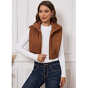 GRAPENT Winter Fashion Outfits Casual Comfy Womens Trendy Clothes Ropa De Mujer Casual Y Moderna Western Vest Trendy Womens Clothes Color Sierra Size XL X-Large Size 16 Size 18