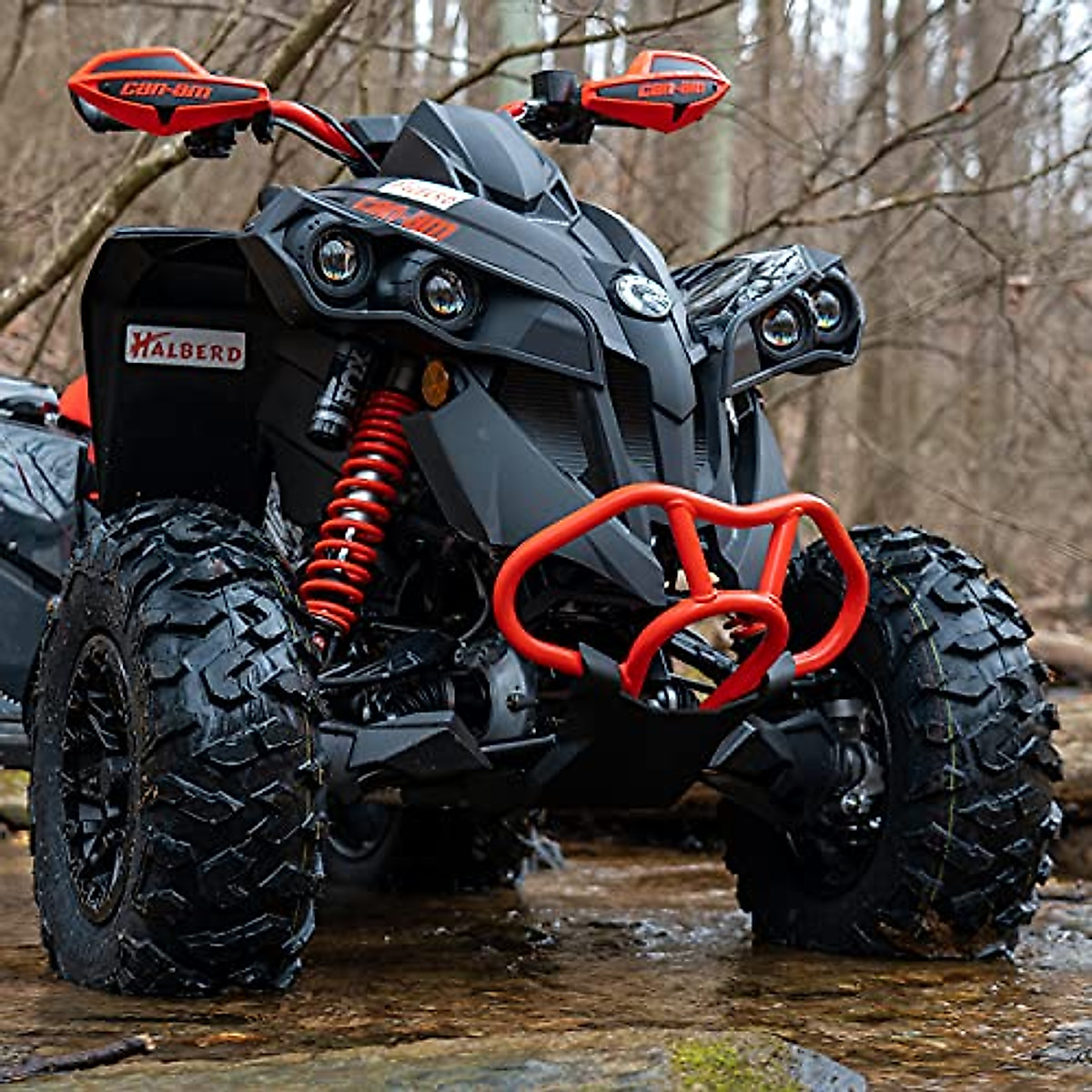 HALBERD ATV Tires, 27x9-12 & 27x11-12 ATV Tires, 6PR 27x9x12 27x11x12 All Terrain ATV UTV Off-Road Tires(Set of 4, Tubeless)