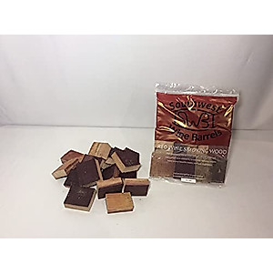 Southwest Wine Barrels red wine smoking and grilling wood chunks ( red wine in every piece ).