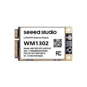Seeed Studio WM1302 LoRaWAN Gateway Module / WM1302-SPI-US915-M/Powered by Semtech SX1302 baseband LoRa chipset