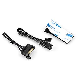DeepCool FH-10 Integrated Fan Hub, Powering up to 10 Fans (3-pin Non-PWM or 4-pin PWM), Occupying only One 4-pin Motherboard Header
