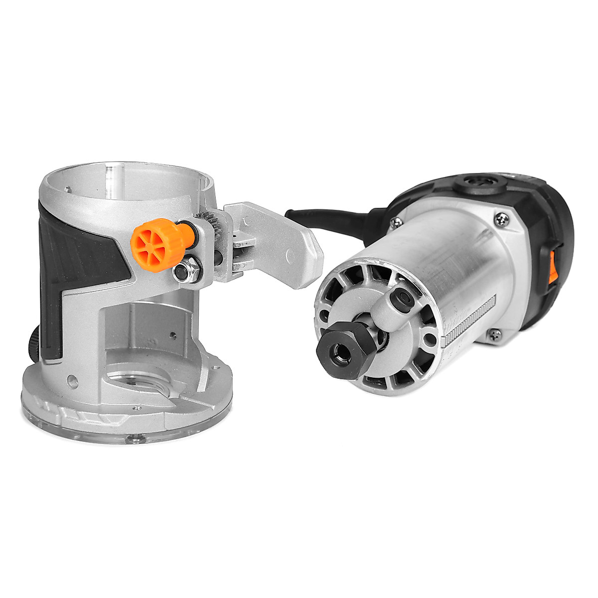 WEN RT1460 6-Amp Handheld 1/4-Inch Variable Speed Laminate Trim Router for Woodworking