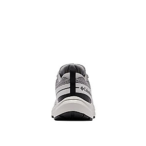 Columbia Men's Plateau Hiking Shoe, Grey Ice/Black, 9