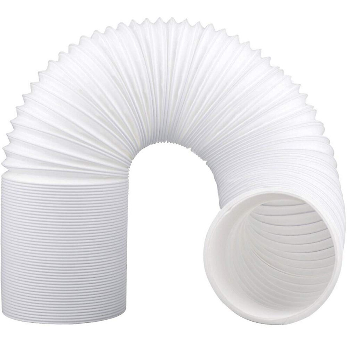 Bysameyee Portable Air Conditioner Hose Extention Coupler, Universal 5.9 Inches (150MM) AC A/C Exhaust Vent Hose Connector Coupling Fits Clockwise and Counter-Clockwise 5.9” Thread Hose