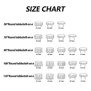 WISPET White Sequin Tablecloth 120" Round Sequin Tablecloth Shimmer Table Cloth Sparkly Drape Table Cover Decorations for Engagement Weddings Party Baby Bridal Shower Decorations