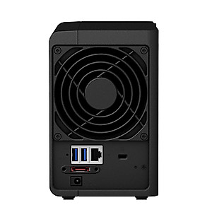 Synology DiskStation DS218+ Mini Desktop NAS Server, Intel Celeron J3355 Dual-Core, 6GB DDR3L SDRAM, 4TB SSD, DSM Software