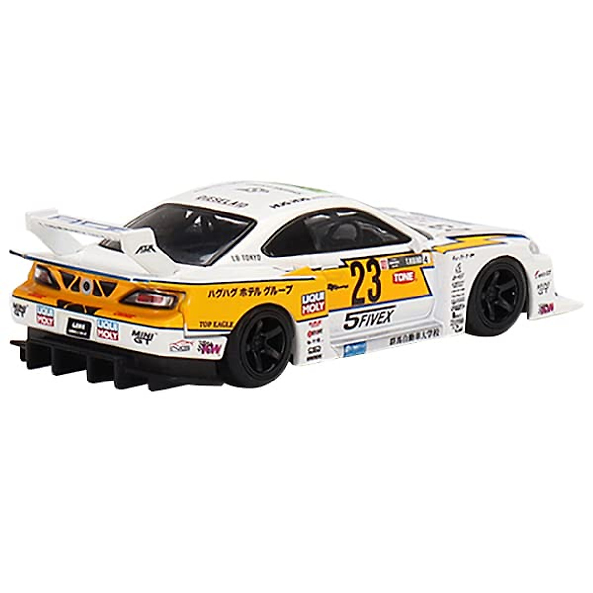 S15 Silvia LB-Super Silhouette #23 Right Hand Drive Formula Drift Japan 2021 Ltd Ed 4200 pcs 1/64 Diecast Model Car by True Scale Miniatures MGT00434