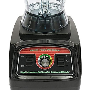 132 Oz Commercial Blender, Professional Countertop Blender 2800 Watt Base, High Performance Ice Crusher - Large Smoothie Blender, Food Processor Frozen Fruit or Hot Soups Shakes, BPA-Free Jar