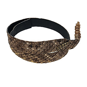 Chichester Inc Real 1" Rattlesnake Hat Band with Rattle (598-HB199) C4H