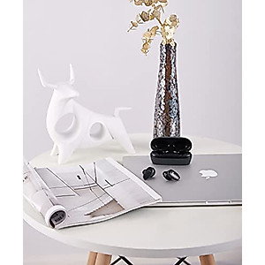 Altec Lansing Noise Cancelling Bluetooth Wireless Earbuds, Mini in Ear Headphones with Microphone, TWS NanoBuds Sweatproof and Water Resistant, 7 Hour Playtime for Sports and Workouts (Charcoal Grey)