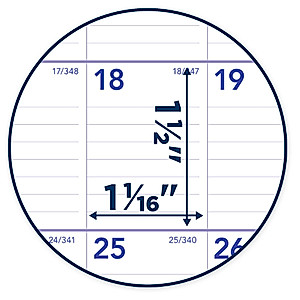 AT-A-GLANCE 2023 Wall & Desk Calendar, 8-1/2" x 11", Small, Unruled Blocks, Spiral Bound, Monthly (PM17028)