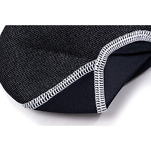 Tandem Sport Beach Skins - Beach Volleyball Socks - Lycra & Neoprene Socks for Beach Soccer, Beach Volleyball and Other Beach Sports - Sand Socks for Beach Volleyball - M, Black