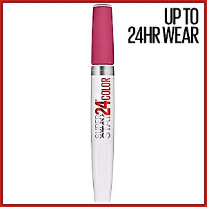 Maybelline SuperStay 24, 2-Step Liquid Lipstick, Stay Scarlet