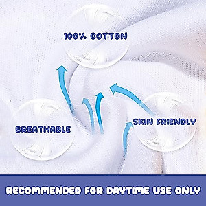 BIG ELEPHANT Potty Training Underwear, Soft Cotton Absorbent Training Pants for Baby Boys & Girls (4T, Dinosaurs World 6 Pack)