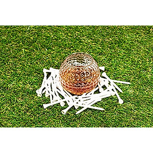 Golf Whiskey Glasses - Set of 2 - Unique, Handmade, Durable, and Fun Golf Drinking Accessories 10 Ounces Each and Handmade with Robust Packaging; A great Present for Men and Women Golfers