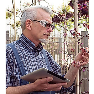 YunTuo 2/4/6/10 Pairs Glasses Side Shields for Eye Glasses,Safety Glasses with Side for Eye Protection-Fits Small to Medium Eyeglasses (2)