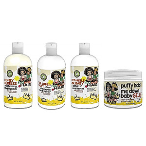Frobabies Hair Honey Bubbles Moisturizing Shampoo (Sham-Coni-Leavein-Shea Butter)