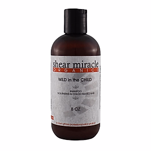 Wild in the Child Shampoo (Adds Body & Volume) - Vegan, Gluten Free, GMO Free, No Animal Testing. by Shear Miracle Organics