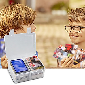 FULLCASE Card Case Holder Compatible with Baseball Football Sports Game, Trading Cards Storage Also for PM TCG/for MTG/for C.A.H/for Topps Display Collector Organizer(Box Only)