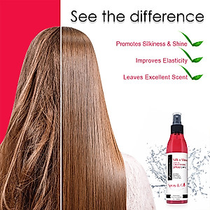 Awesome Silk & Shine Leave in Conditioner Spray, pH5, Detangles & Replenishes, Leaves Excellent Scent, Anti-Frizz, Provides Extra Moisture & Freshness Feeling, UV Protection, 7 fl oz