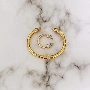 Spike Collection - Gold Bling Ring