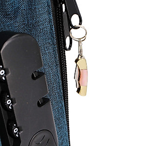 Tiny Folder Miniature Gadgets Collection Knife, Eastern Delights Pocket Smallest Multi Tool (Pink Shell)