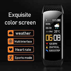 MORESEC Smart Watches for Men Women, Smart Watch with Text and Call, Smartwatches with Heart-Rate Blood-Pressure Monitor, Health Smartwatch Bracelet Wristband IP67 Waterproof # USA