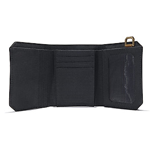 Carhartt Men's Casual Trifold Wallets, Nylon Duck (Black), One Size