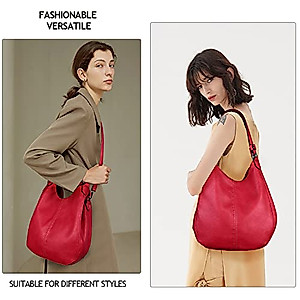 Hobo Bags for Women Faux Leather Ladies Purses and Handbags Tote Shoulder Bag Large Crossbody Bags