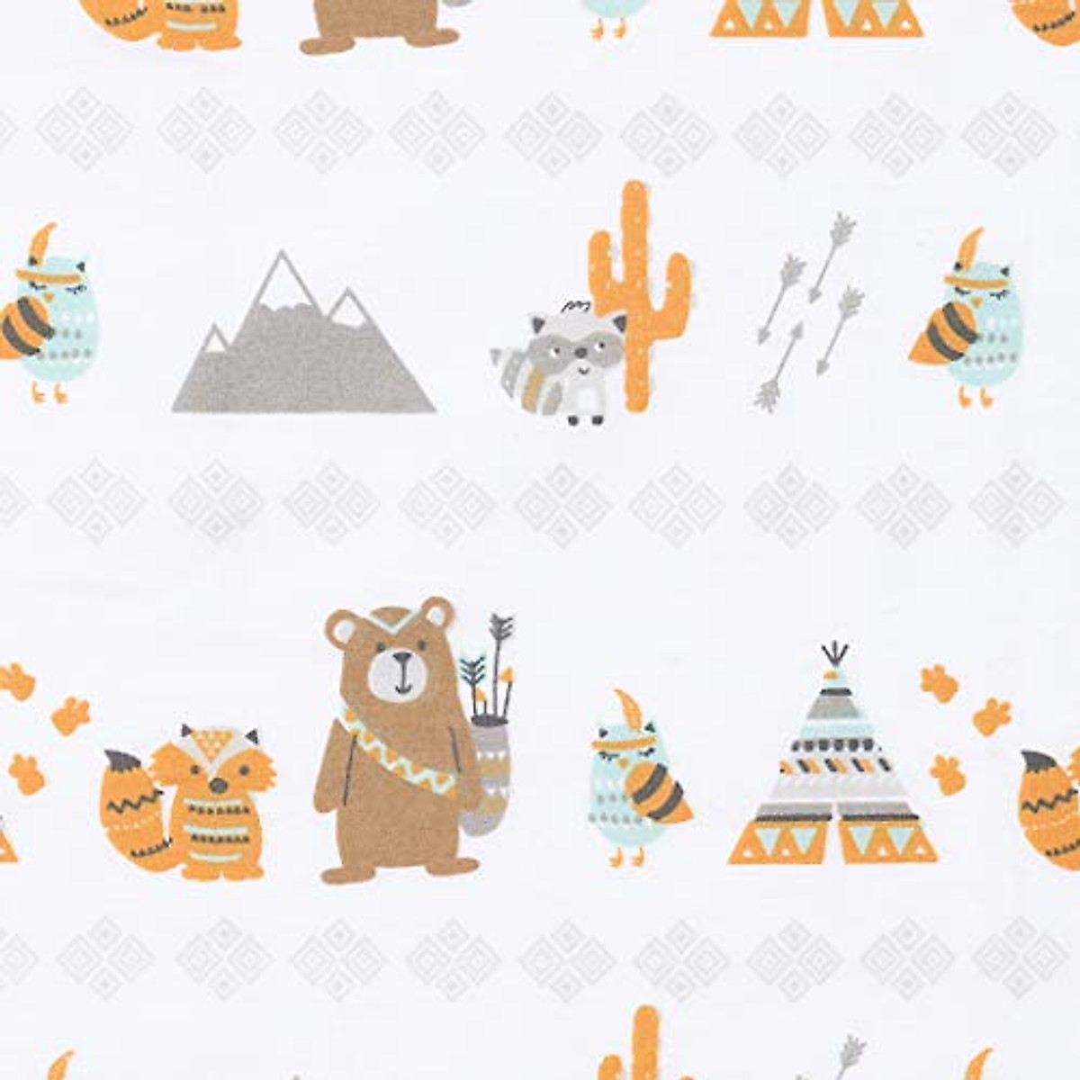 Trend Lab Lodge Buddies 3 Piece Crib Bedding Set