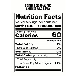 Sk Wild Berry Flavor Candy Coated Fruit Chew Fun Size 1.5 Lbs Individually Wrapped Bulk Party Assortment 25+ Bite Size Mini Packs In Resealable Bag (24 Oz)