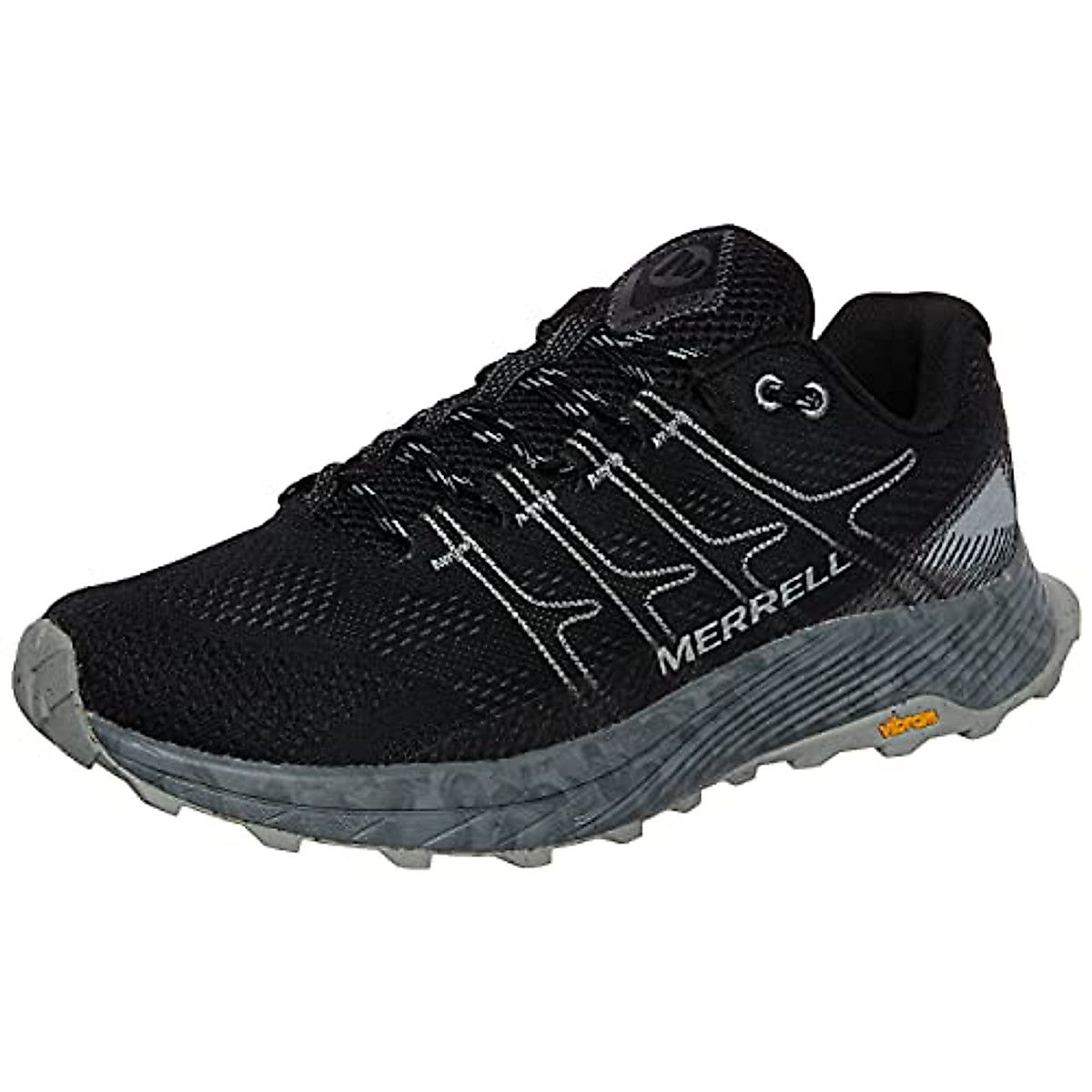 Merrell Men's Moab Flight Hiking Shoe, Black, 10.5
