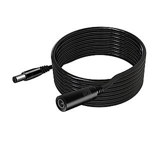 SIM&NAT 20AWG 10Ft 2.1mm x 5.5mm Male to Female DC Extension Wire Power Jack Adapter Barrel Plug Cable, Extension Wire for CCTV Security Camera, DVR, HDVD, LED Strip Light, Low Voltage Application