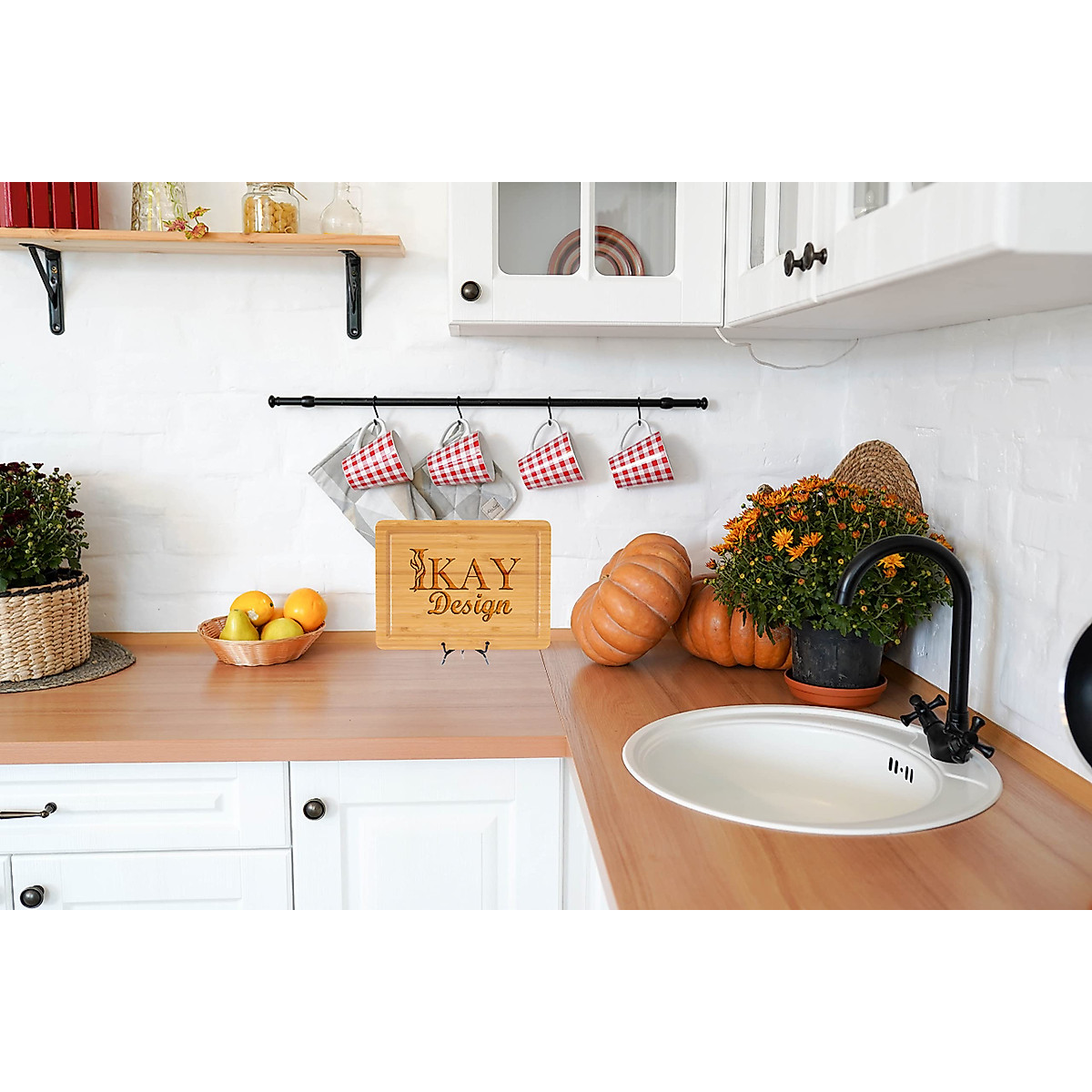 Personalised Grandma's Kitchen Wood Cutting Board,Custom Cutting Board, Grandma Gift, Mothers Day Gift,Personalized Cheese Board, Gift for Her, Kitchen Decor, Custom Chopping Board, Cheese Board