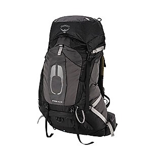 Osprey Atmos AG 50 Men's Backpacking Backpack, Black, Large/X-Large
