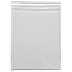 Set of 10, Slatwall Sign Holders for 8.5 x 11 Graphics, Top-Loading - Clear Plexiglas