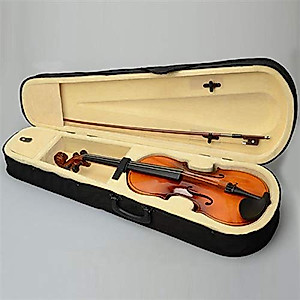 16" Acoustic Viola Case Bow Rosin Brown