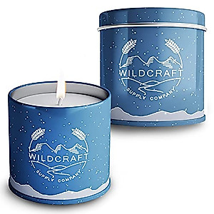 Citronella Candle Soy Wax Candles Aromatherapy Outdoor Indoor Candles Natural Soy Wax Candle with Rosemary Peppermint Lemongrass and Cedarwood