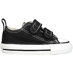 Converse Boys' Chuck Taylor All Star 2V Low Top Sneaker, Black, 6 M US Toddler