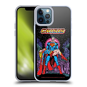 Head Case Designs Officially Licensed Superman DC Comics Supergirl Crisis on Infinite Earths Famous Comic Book Covers Soft Gel Case Compatible with Apple iPhone 12 Pro Max