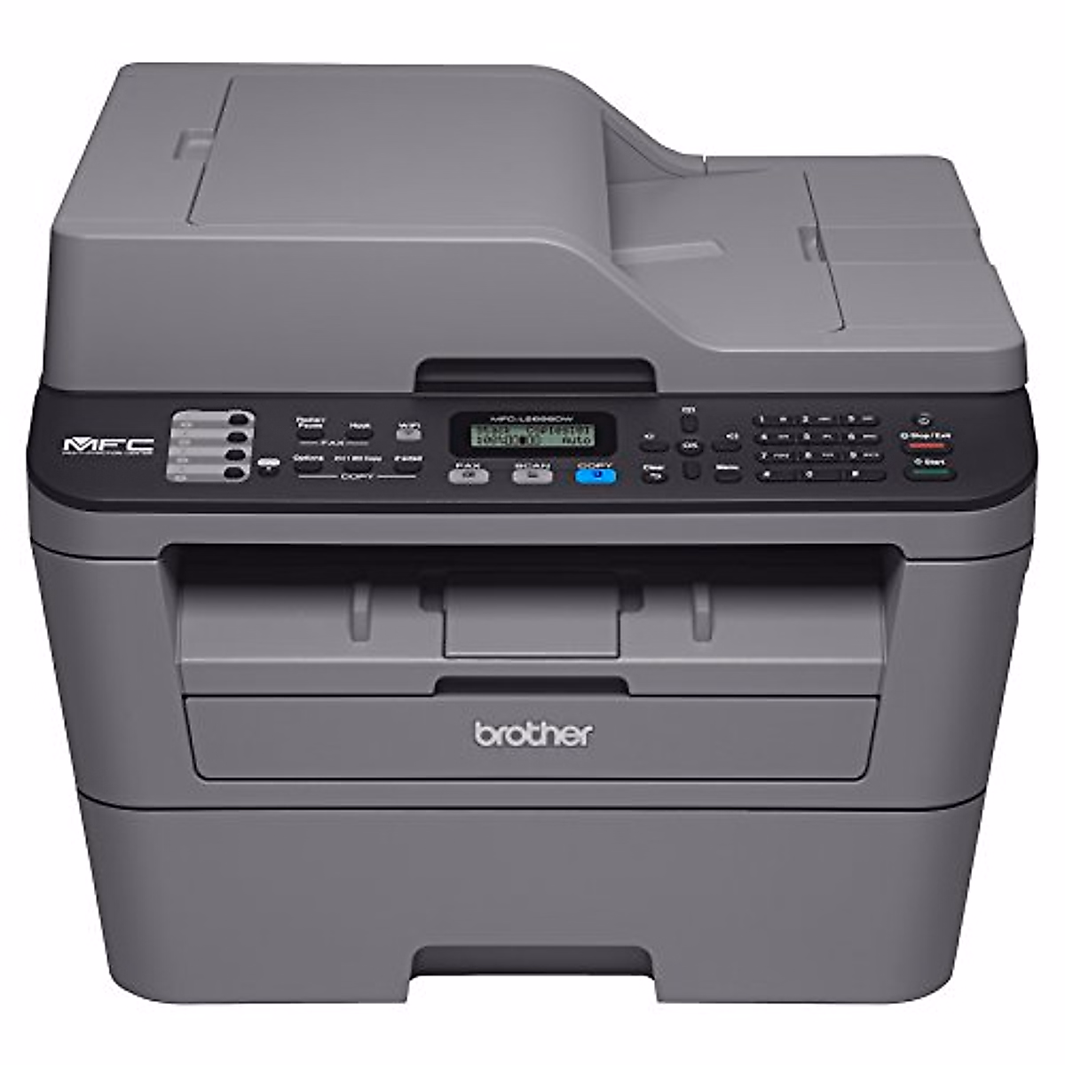 Brother MFC-L2685DW All-in-One Monochrome Laser Printer with Wireless Networking and Duplex Printing,Print- Scan- Copy- Fax