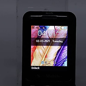 ASHATA W23 Ultra Thin 2G Mobile Phone for Senior, Big Speaker and Voice, Multifunctional Long Standby Unlocked Cellphone, 3 Card 3 Standby, 16GB Memory Card(Green)