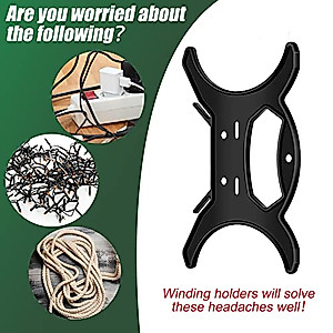 Lauwell 10 Pieces Christmas Lights Storage Holder Cord Reel Xmas Extension Organizer Cable Light Wire Spool All Purpose and Wind up for Garland