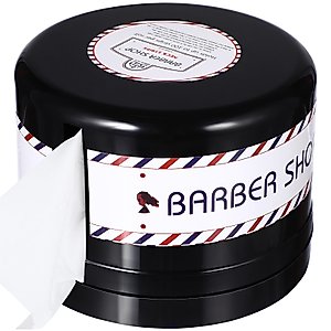 Beaupretty Neck Paper Dispenser Neck Strips Paper Case Neck Covering Paper Container Hairdressing Tool for Barber
