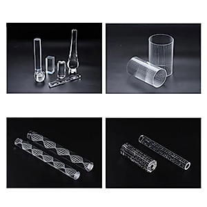 Fielect White Straight Line Acrylic Round Rod Standard Plexiglas Tolerance Lightweight for DIY 12mm Diameter 250mm Height 1Pcs