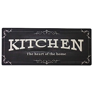 USTIDE Farmhouse Kitchen Mat 20x48, Non Slip Rubber Kitchen Mats for Floor Durable Stain Resistant Kitchen Rug Runner Laundry Room Rug for Washroom/Mudroom