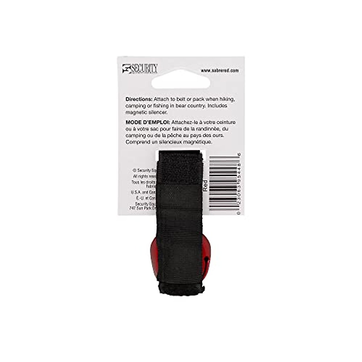 SABRE Frontiersman Bear Bell, Magnetic Silencer, Durable Hook and Loop Strap Attachment, Helps To Prevent Startling Bears While Hiking