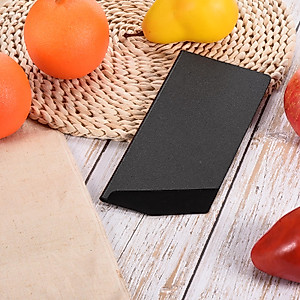 PATIKIL ABS Knife Cover Sleeves for 7" Chopping Knife Cleaver, Knives Edge Guard Blade Protector Universal Knife Sheath for Home Kitchen, Black