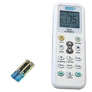 HQRP Universal Remote Control Compatible with LG LW1012CR LW1012ER LW1210HR LW1211ER LW1212ER LW1212HR Air Conditioner